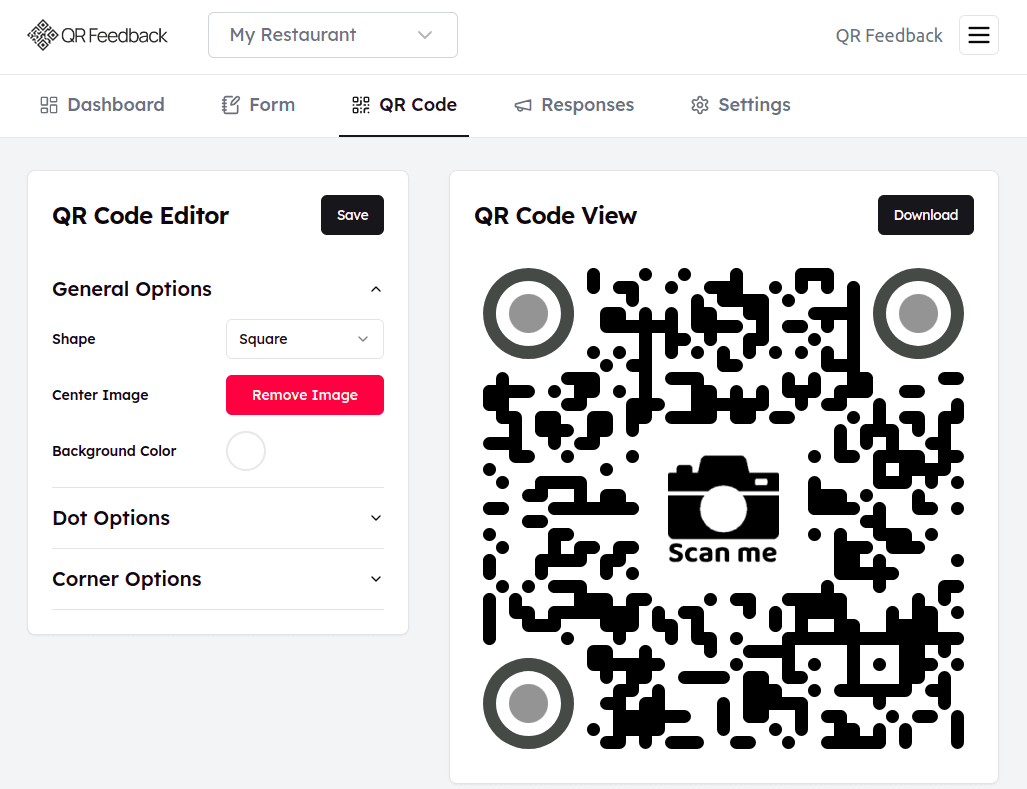 QR Feedback